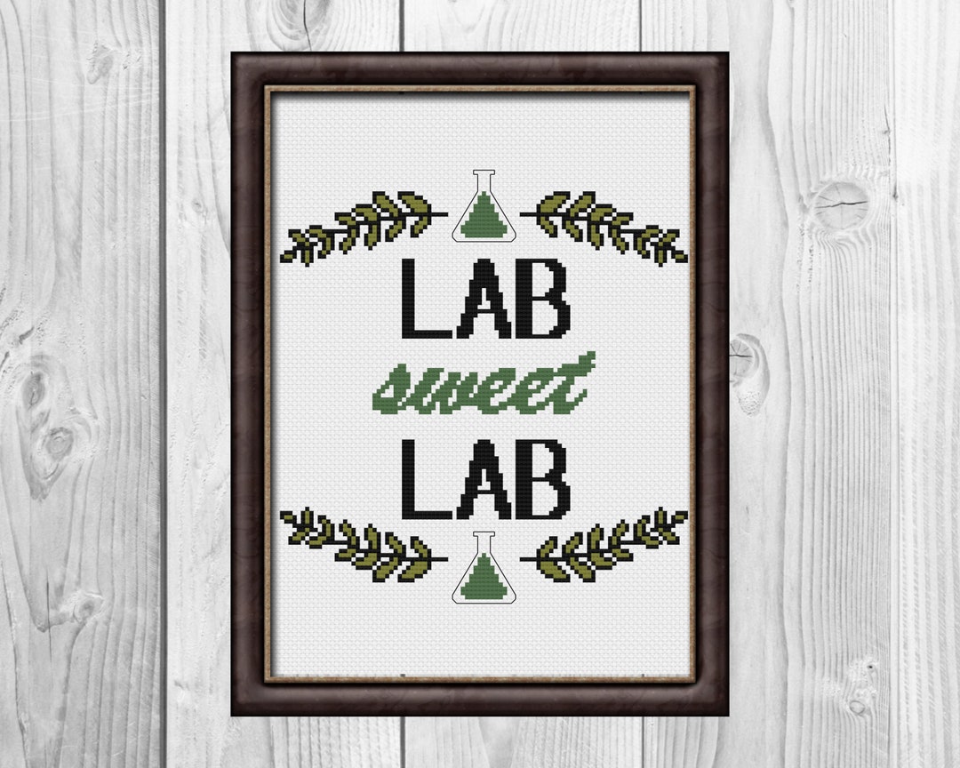 Lab Sweet Lab Cross Stitch Pattern PDF - Etsy UK