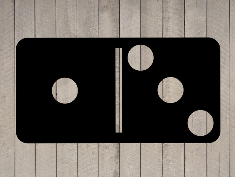 Domino Vinyl Wall Sticker Decal - Etsy