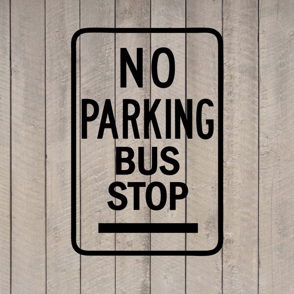 Bus Stop Decal - Etsy