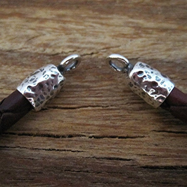 Leather End Caps - Etsy