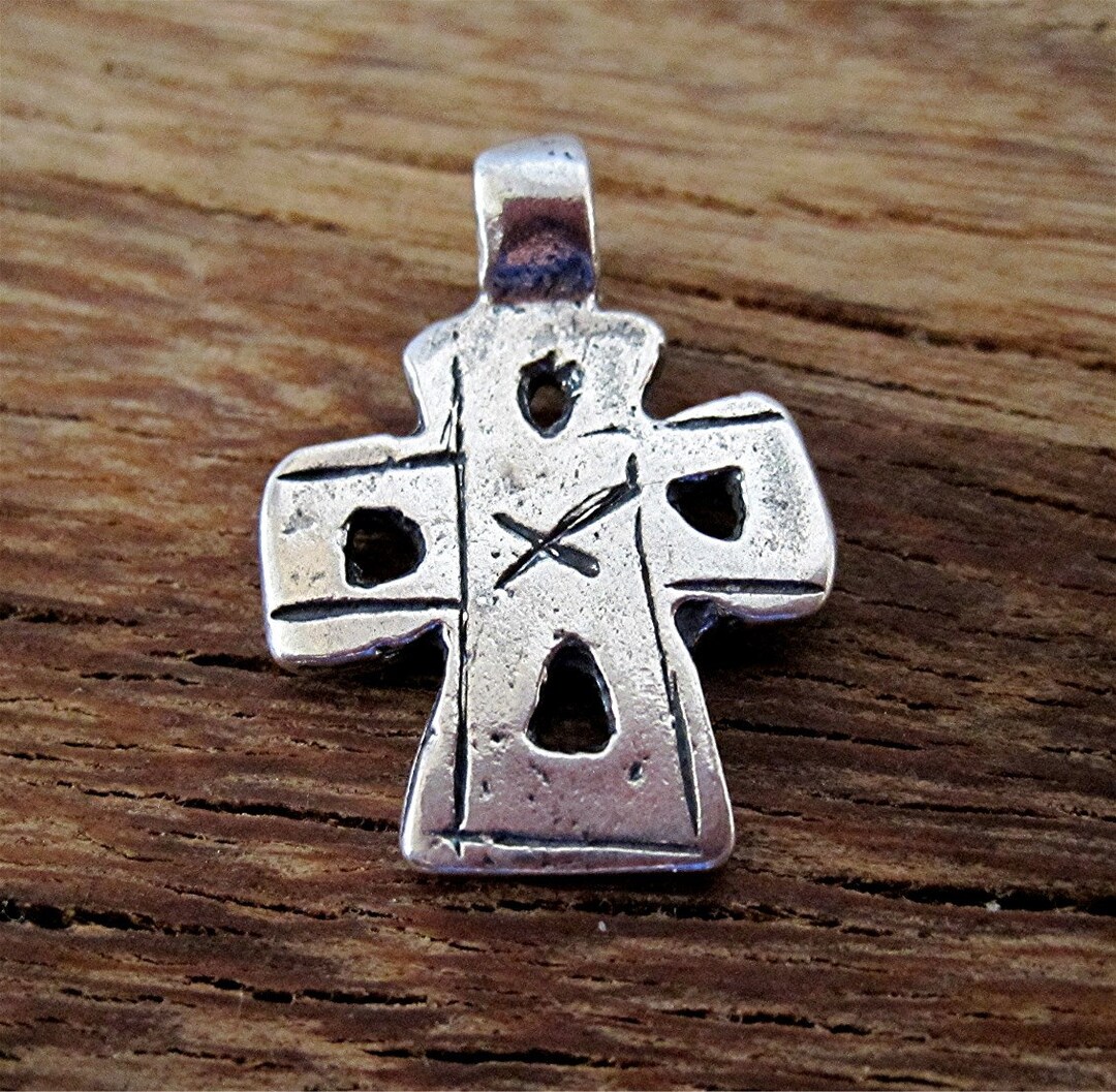 Small Sterling Silver Coptic Cross (one) - Etsy