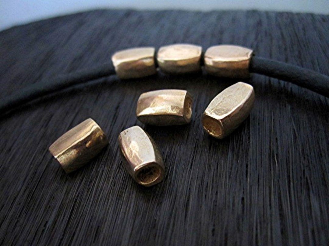 NEW! Red Bronze Smooth Convex Barrel Spacer Bead (one Bead) (A) - Etsy
