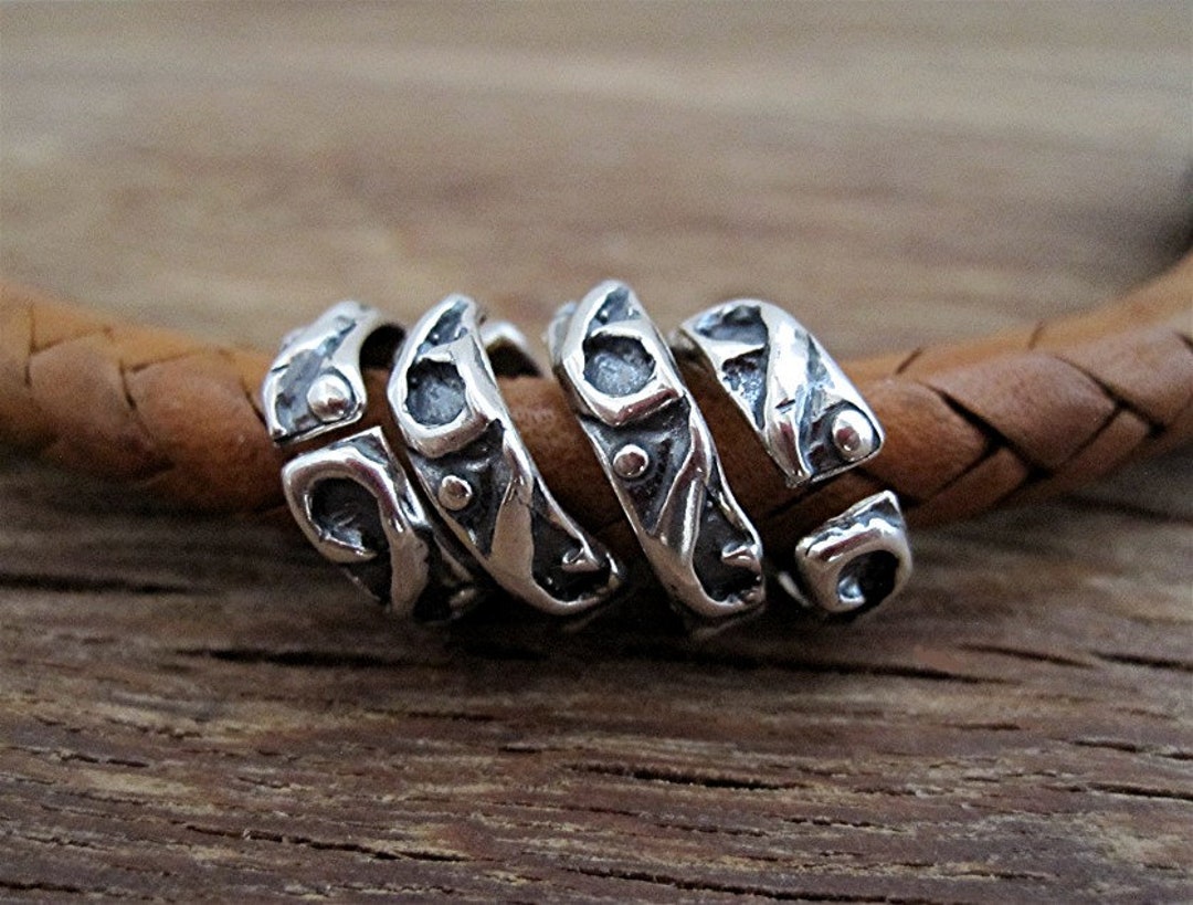 Decorative Artisan Open Jump Rings in Sterling Silver (ONE Jump Ring ...
