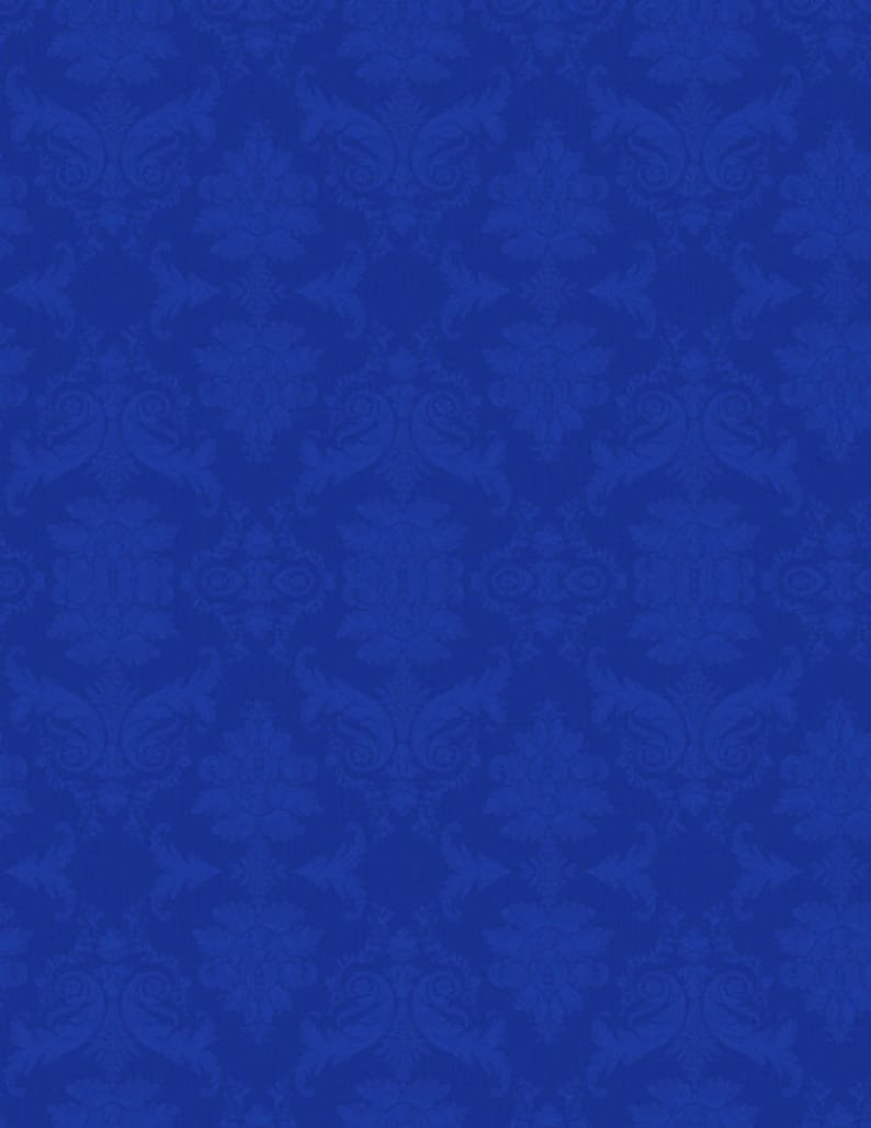 Royal Blue Digital Scrapbook Paper Set * 10 Blue Papers for ...