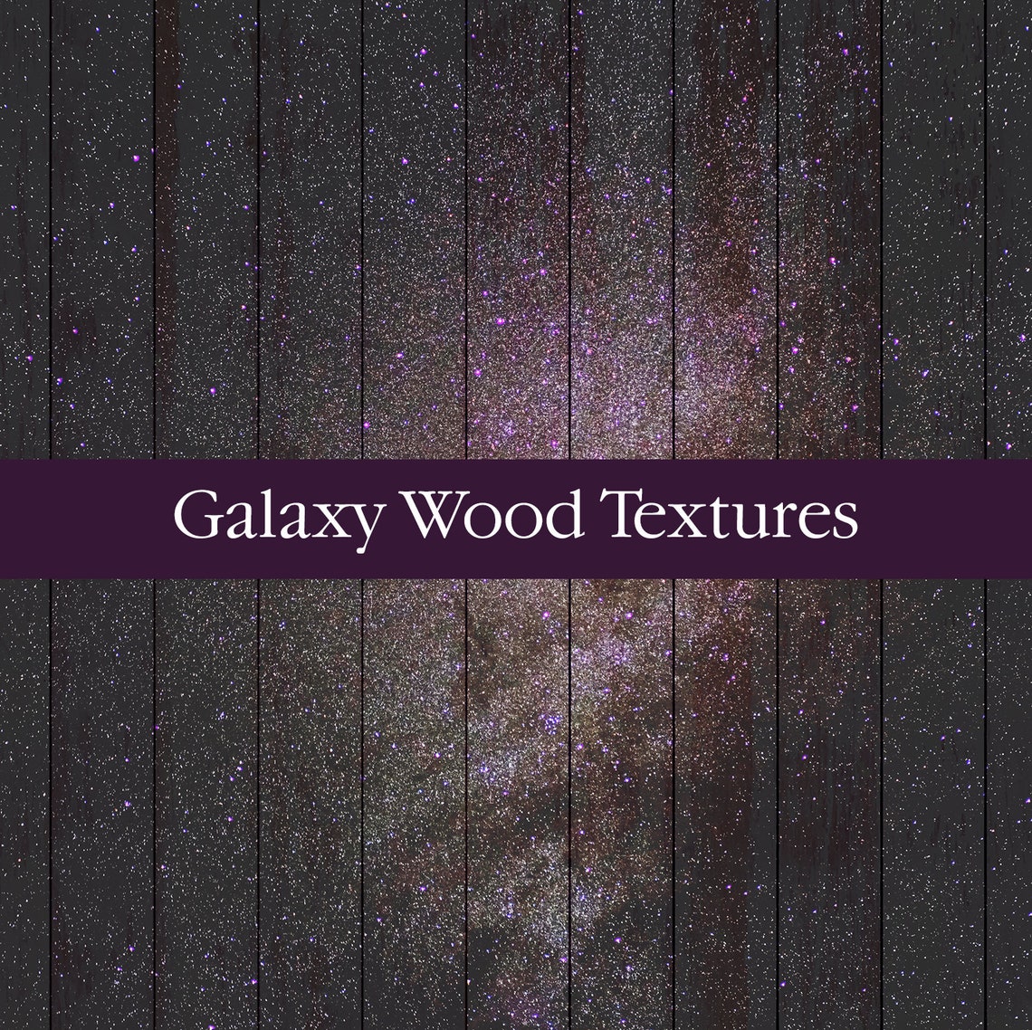 Wood Night Sky Galaxy Digital Paper, Starry Skies Digital Paper, Outer ...