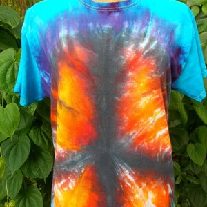 Peace Sign Tie Dye Pick Your Colors, Hand Dyed, Made to Order - Etsy