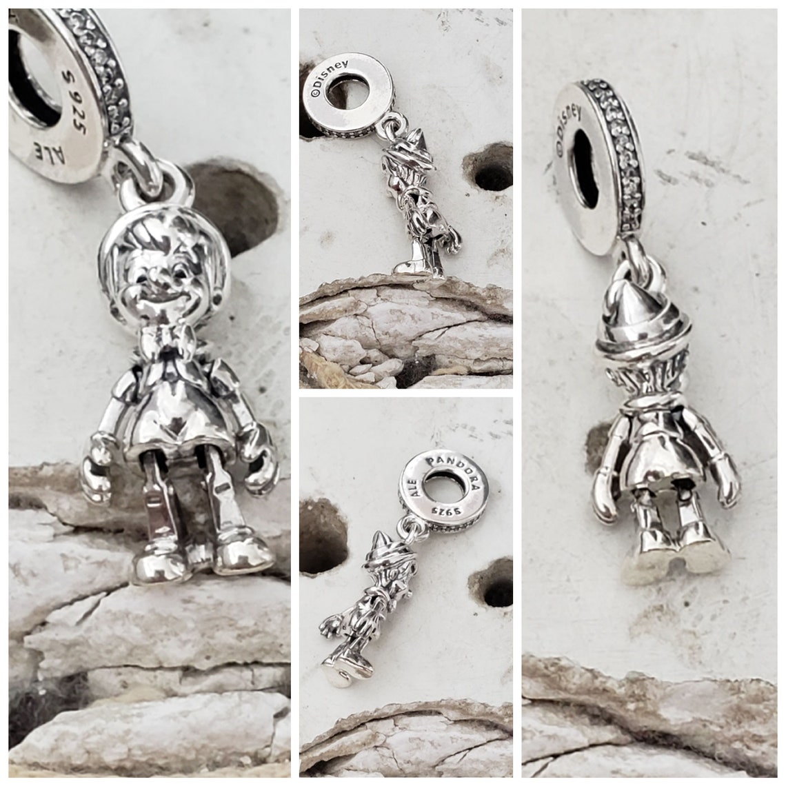 Authentic Pandora Pinocchio Dangle Charm Sterling Marked S925 - Etsy France