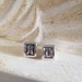Authentic Pandora Alphabet Block Letters X or O Charms SS Oxidized ...