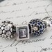 Authentic Pandora Alphabet Block Letter I Charm Sterling Silver ...