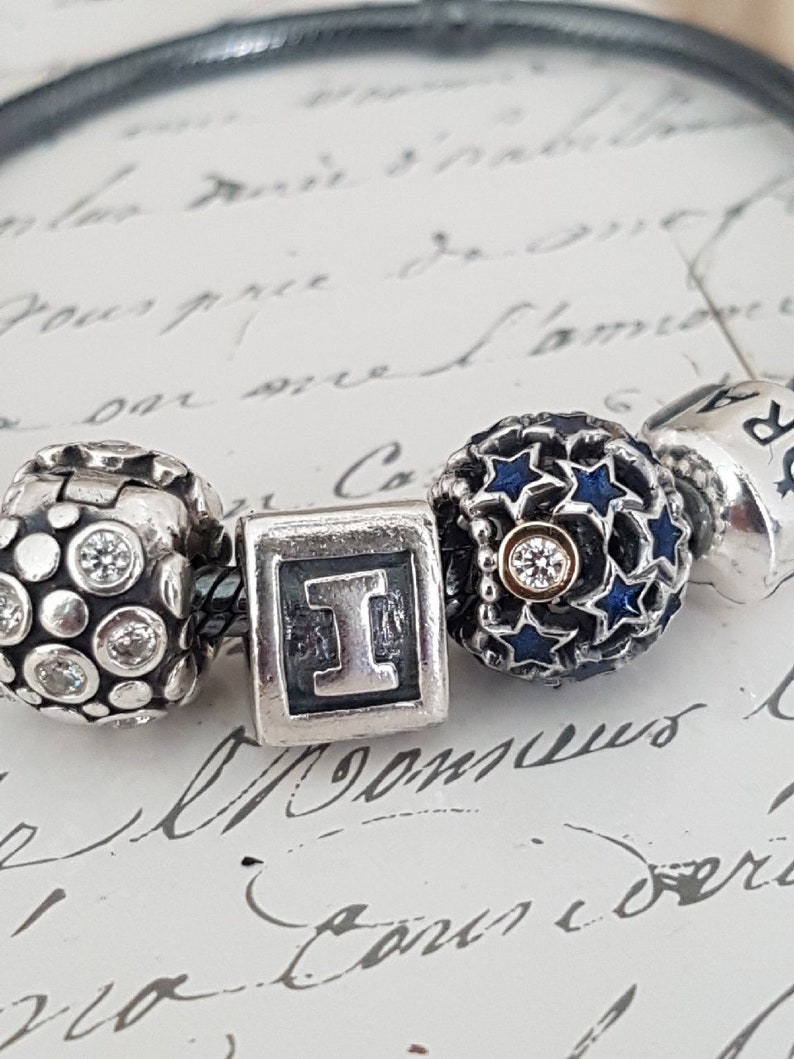 Authentic Pandora Alphabet Block Letter I Charm Sterling - Etsy Canada