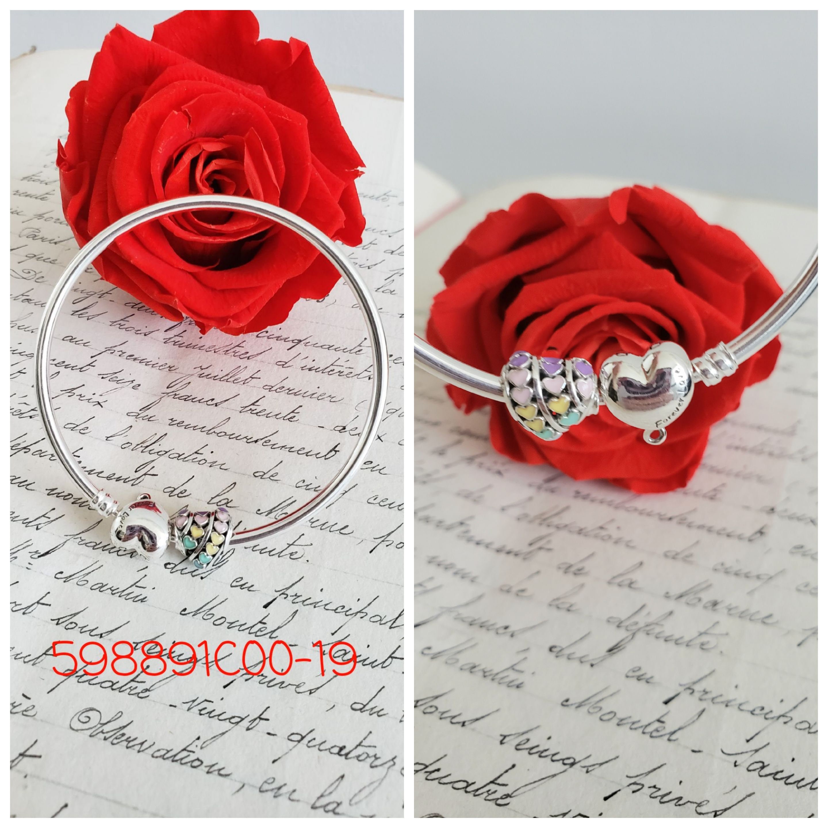 Authentic Pandora Forever Love Bangle Infinity Symbol Sterling | Etsy ...