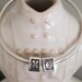 Authentic Pandora Alphabet Block Letters X or O Charms SS Oxidized ...