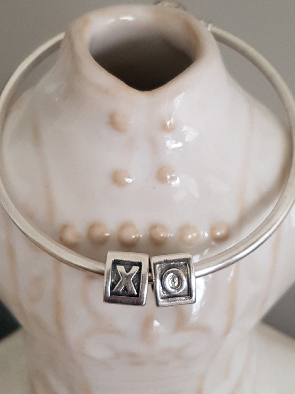 Authentic Pandora Alphabet Block Letters X and O Charms SS - Etsy Canada
