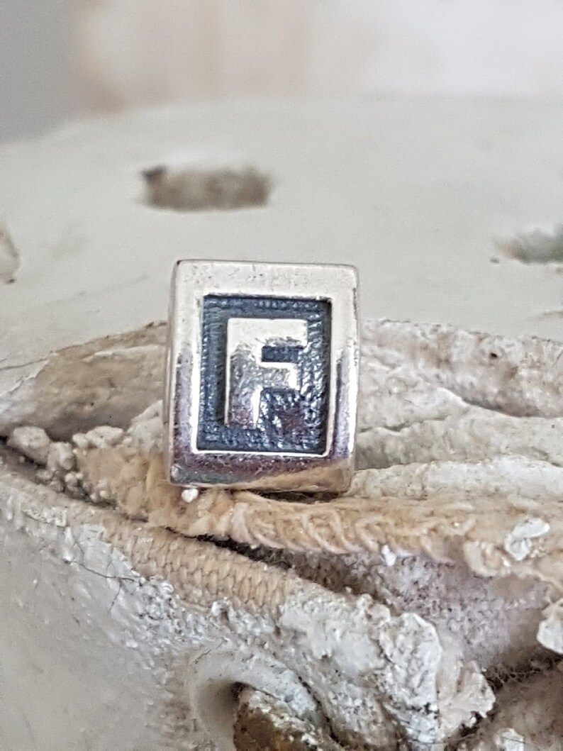 Authentic Pandora Alphabet Block Letter Initial Charm Sterling - Etsy ...