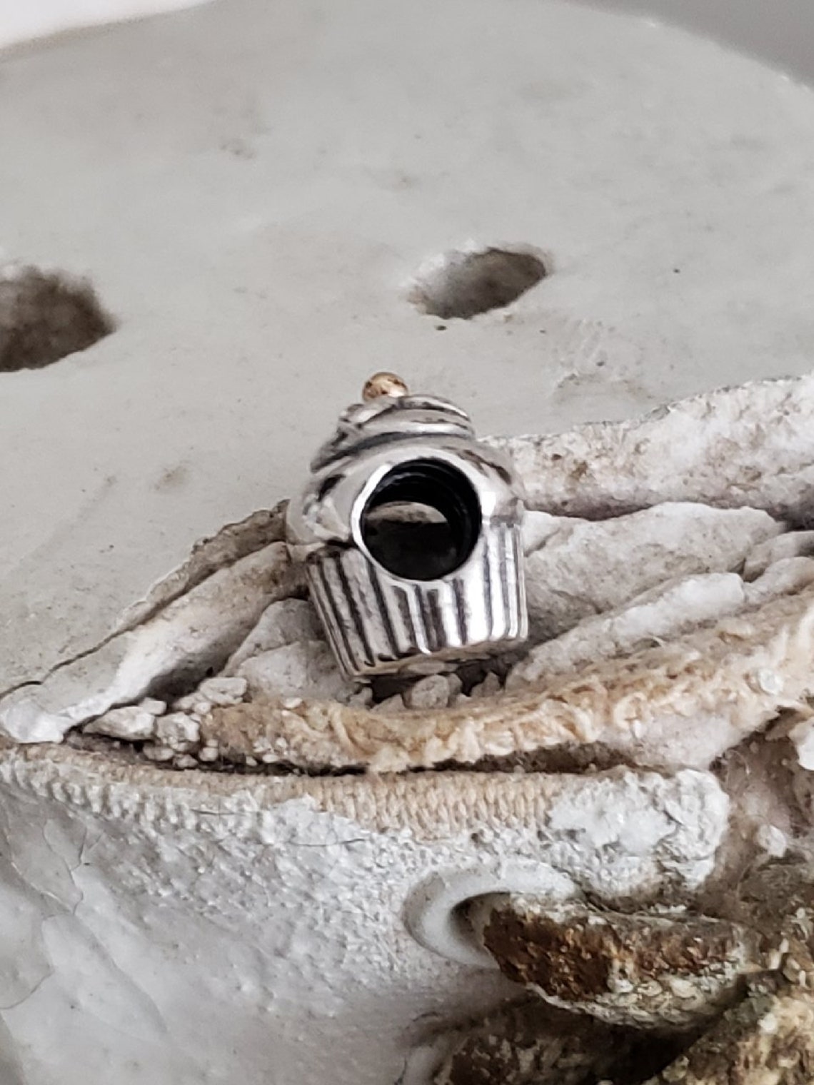 Authentic Pandora Cupcake Two-tone Charm Sterling 14K Gold | Etsy Canada