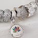 STUNNING Authentic Pandora Canada 150 Birthday Charm Rainbow Multi ...