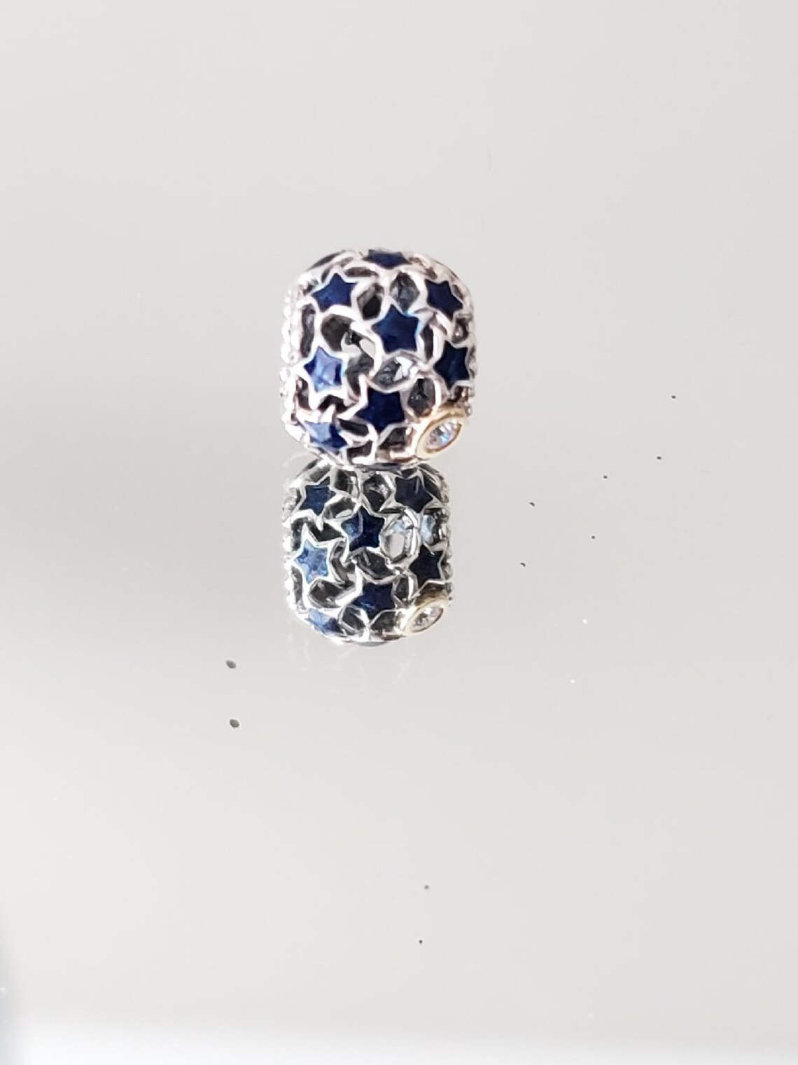 Authentic Pandora Night Sky Blue Charm Sterling Blue Enamel - Etsy Canada