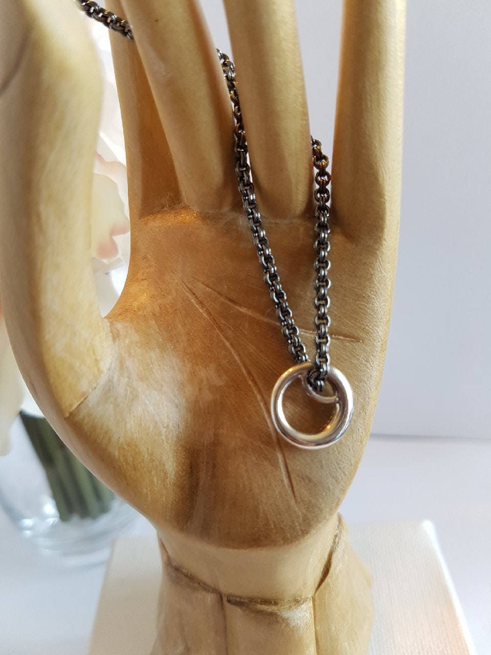 Beautiful Authentic Pandora Liquid Silver Large Flow Sterling - Etsy España