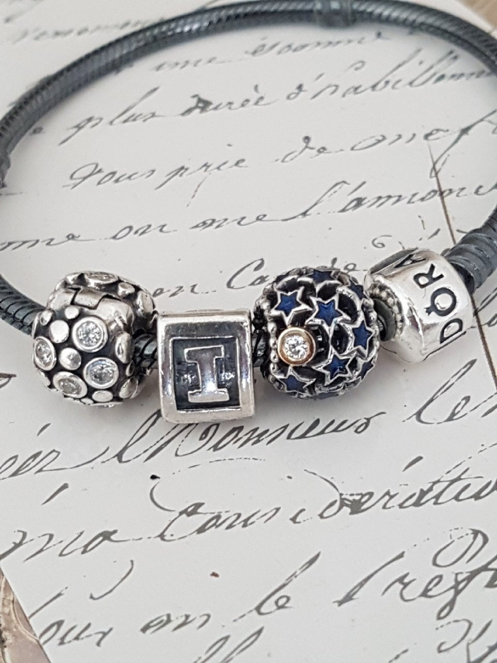 Authentic Pandora Alphabet Block Letter I Charm Sterling - Etsy Canada