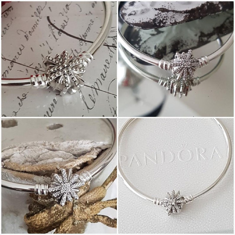 Authentic Pandora Fireworks Clasp Bangle Bracelet Limited | Etsy