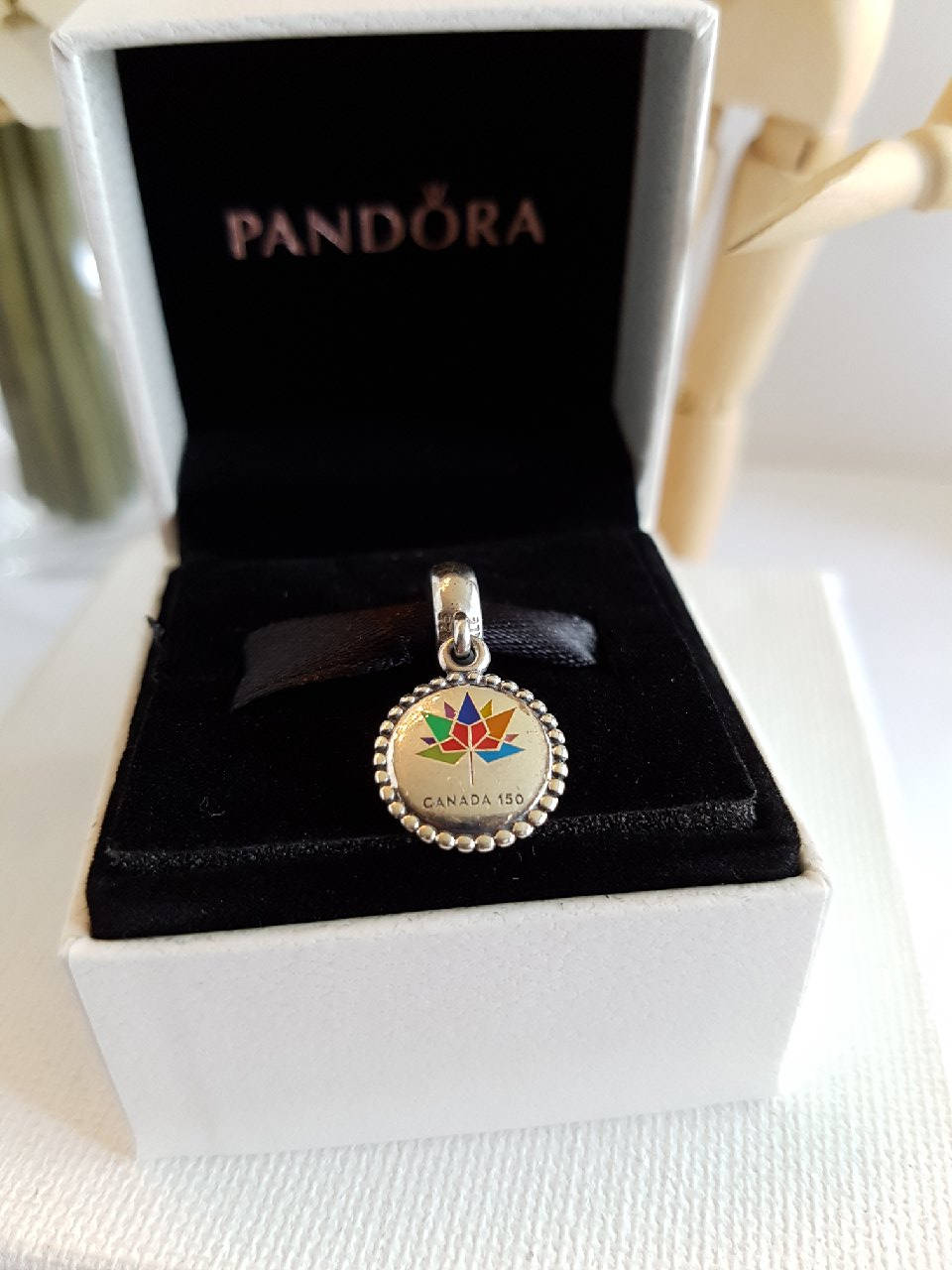 STUNNING Authentic Pandora Canada 150 Birthday Charm Rainbow | Etsy