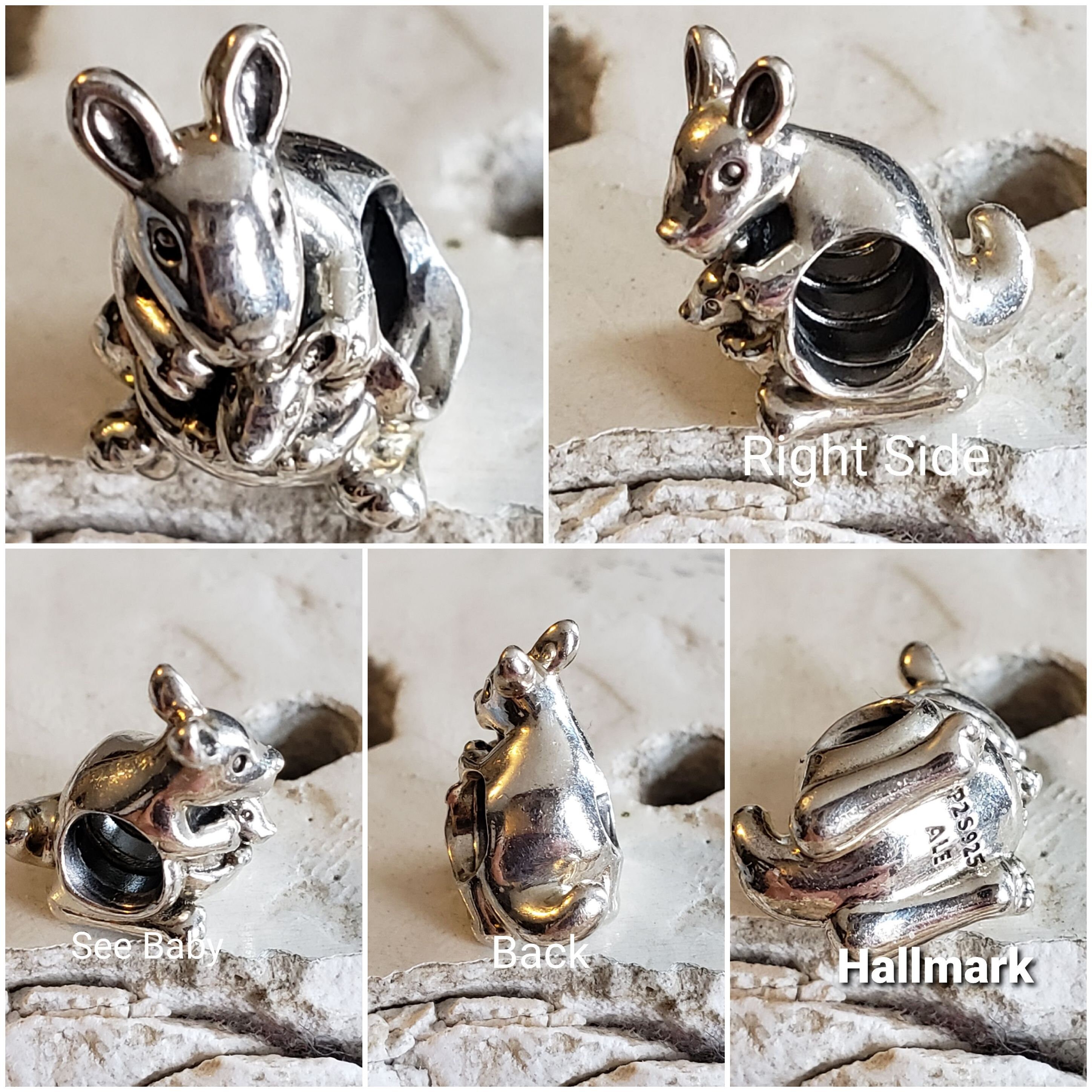 Authentic Pandora Koala OR Kangaroo Charms Sterling Silver | Etsy