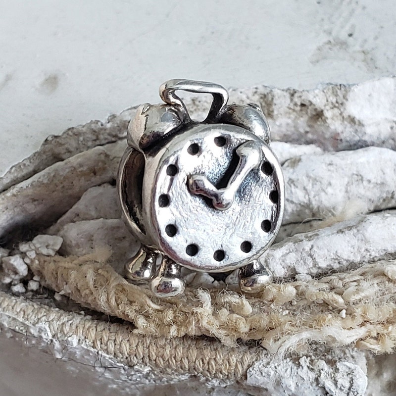 Clock Charm - Etsy