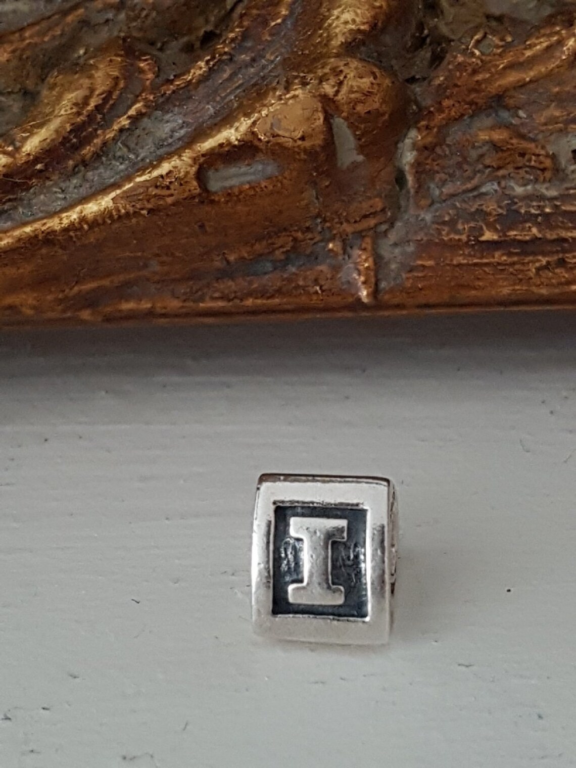 Authentic Pandora Alphabet Block Letter I Charm Sterling | Etsy Canada