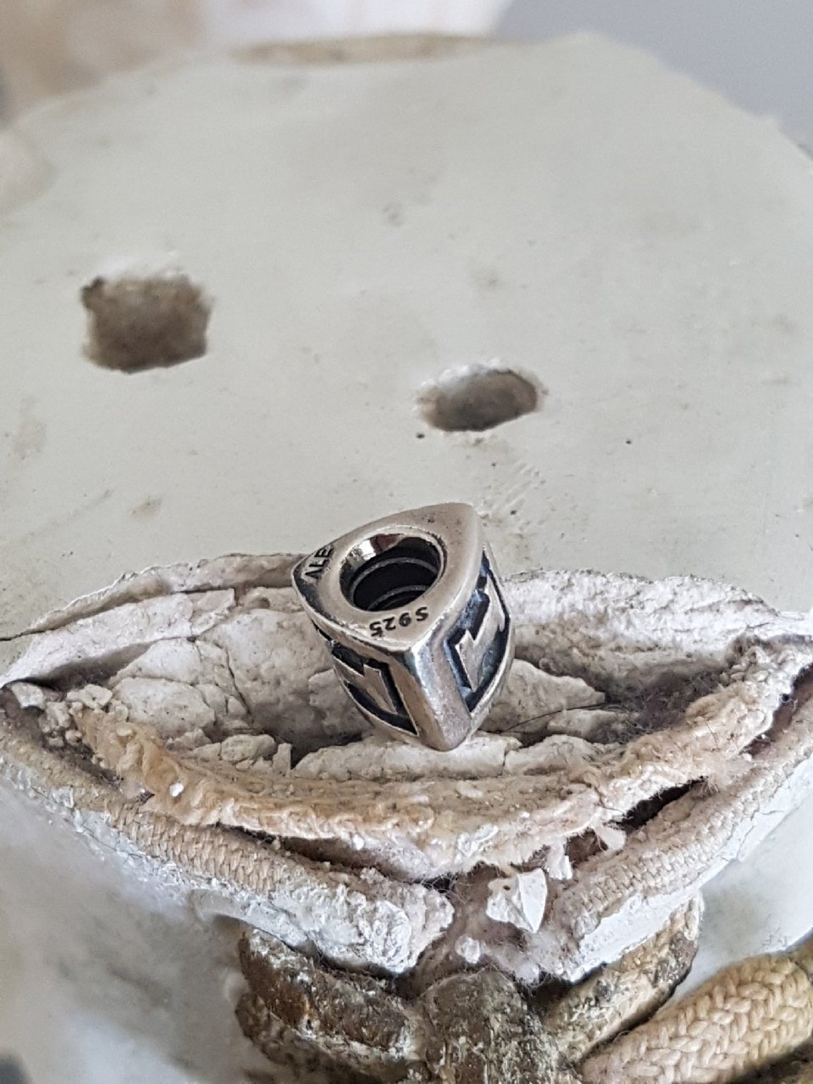 Authentic Pandora Alphabet Block Letter I Charm Sterling | Etsy Canada