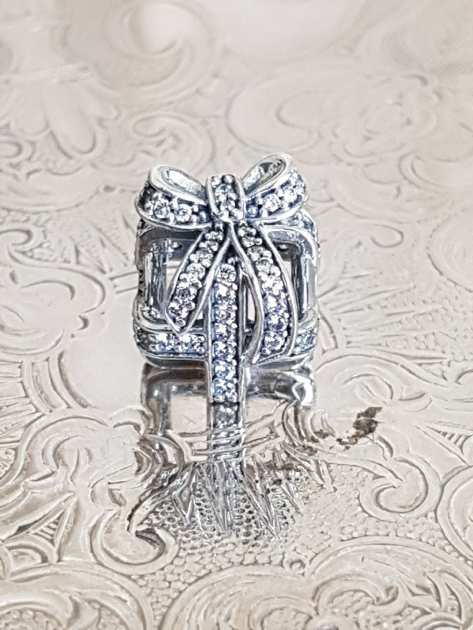 Authentic Pandora All Wrapped up Open Work Charm Exquisite | Etsy
