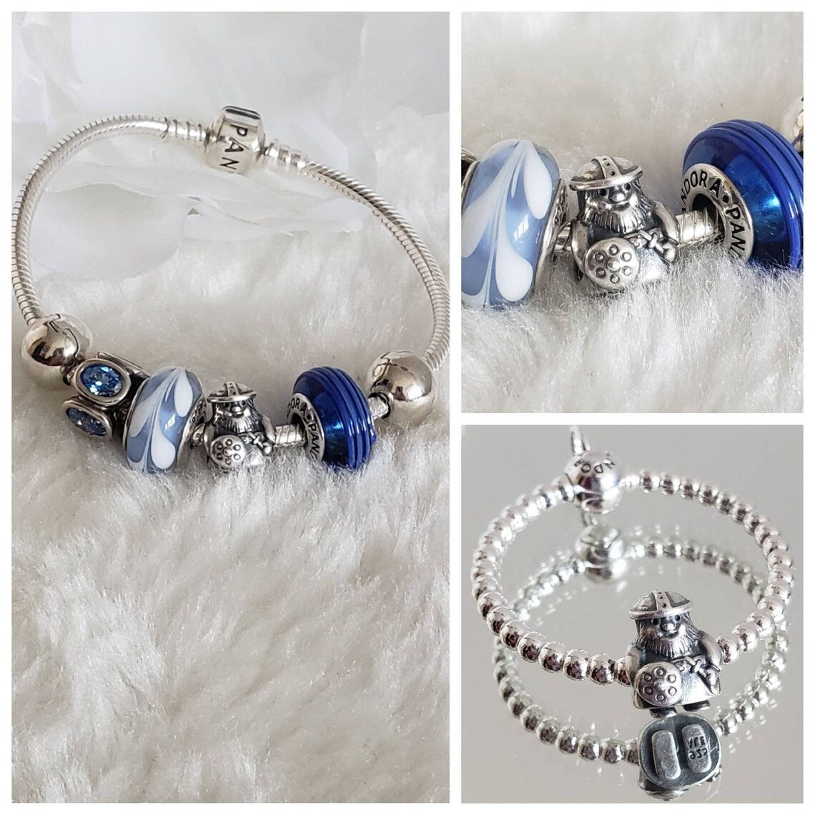 Authentic RARE Pandora Viking Warrior Charm Sterling | Etsy