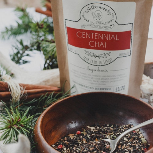 Centennial Chai Handcrafted Tea All Organic Indian Style - Etsy