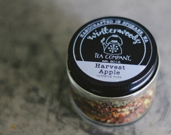 Harvest Apple Tea W/apples Sunflower Petals Nettle Leaf | Etsy