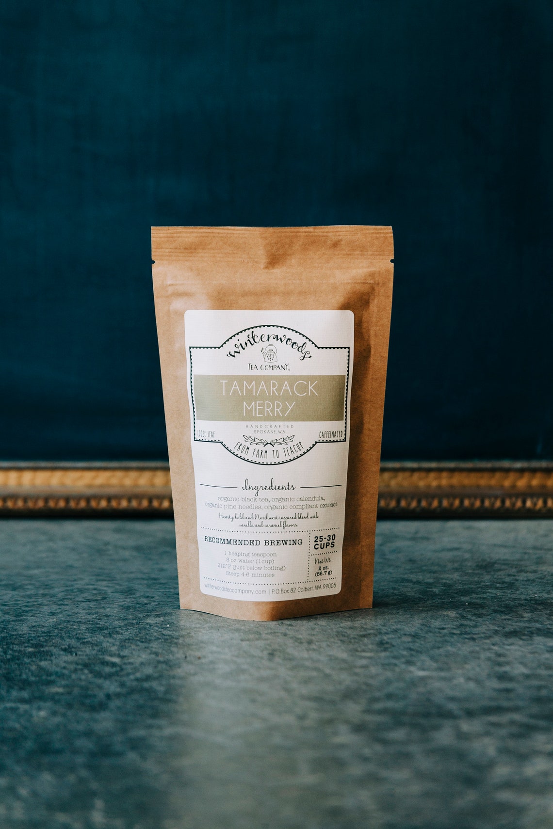 Tamarack Merry Handcrafted Tea W/ Vanilla Caramel ORGANIC - Etsy