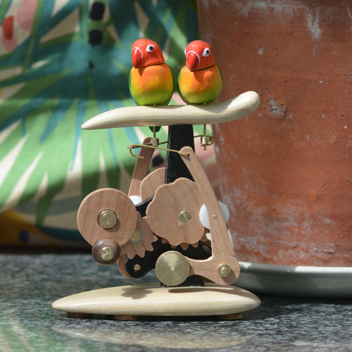 Lovebirds Automaton | Etsy UK