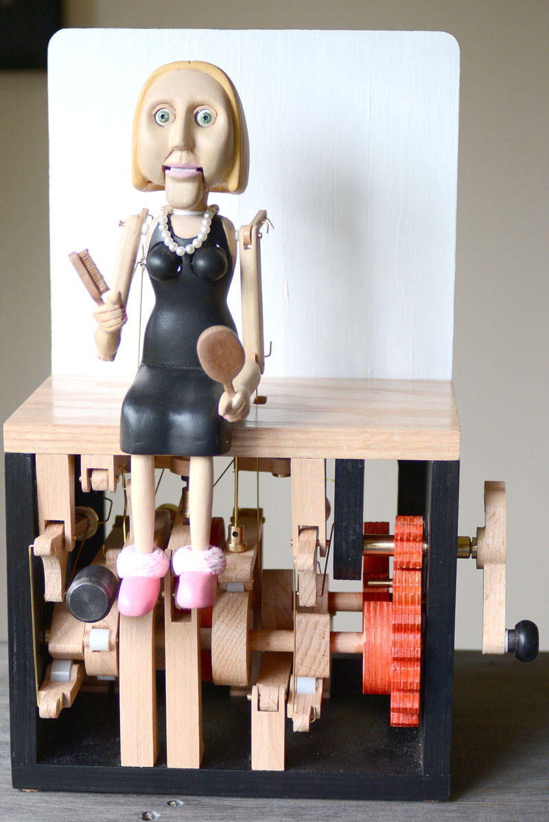 My Beautiful Hair, a High Quality Automaton. One of a Range of Automata ...