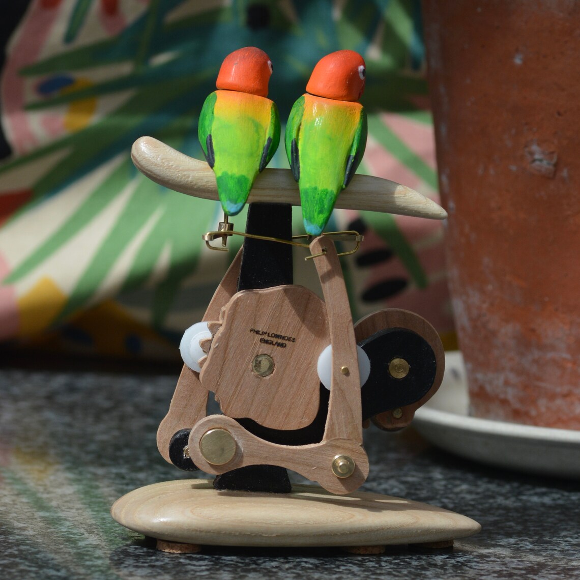 Lovebirds Automaton | Etsy UK