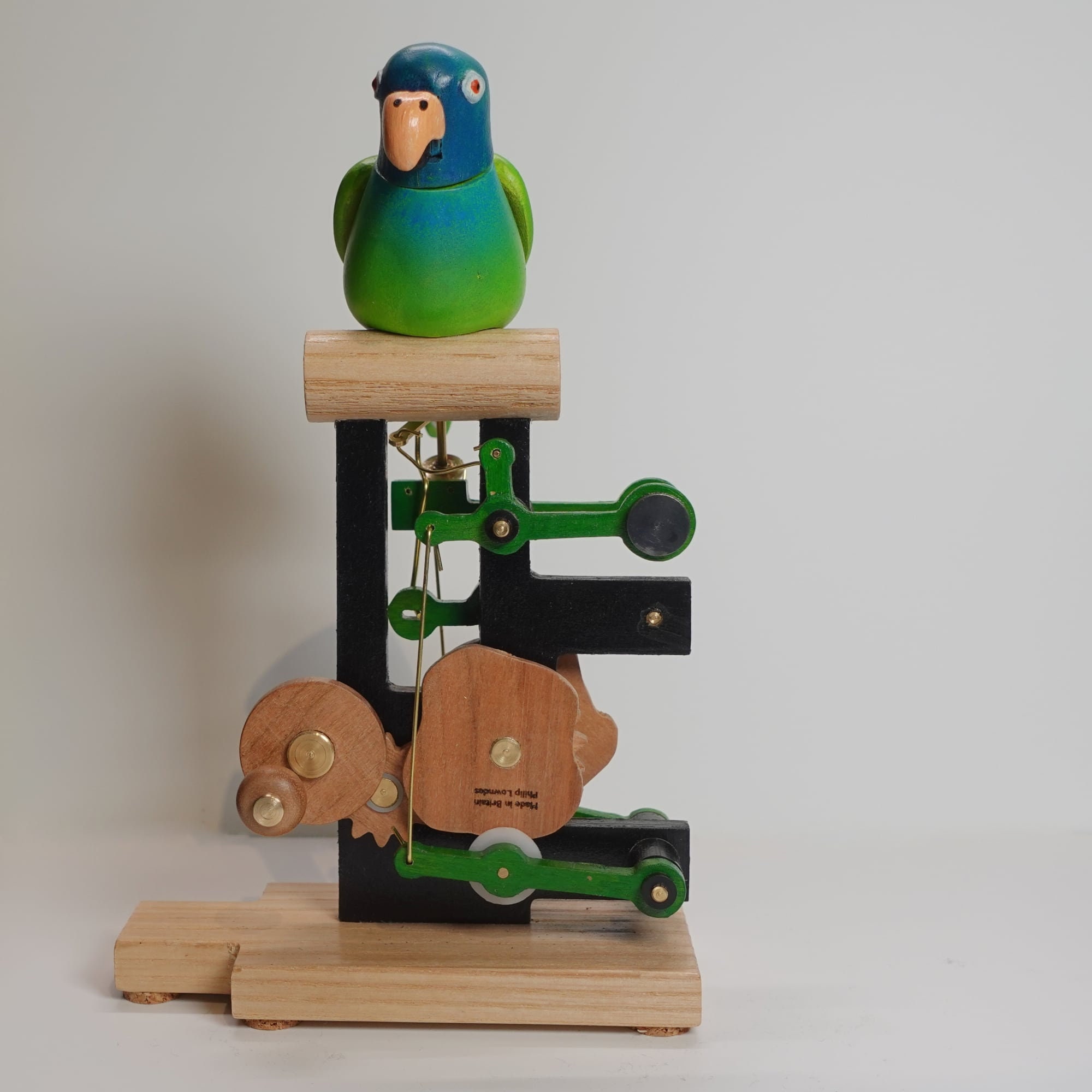 Blue Crowned Conure Automaton - Etsy