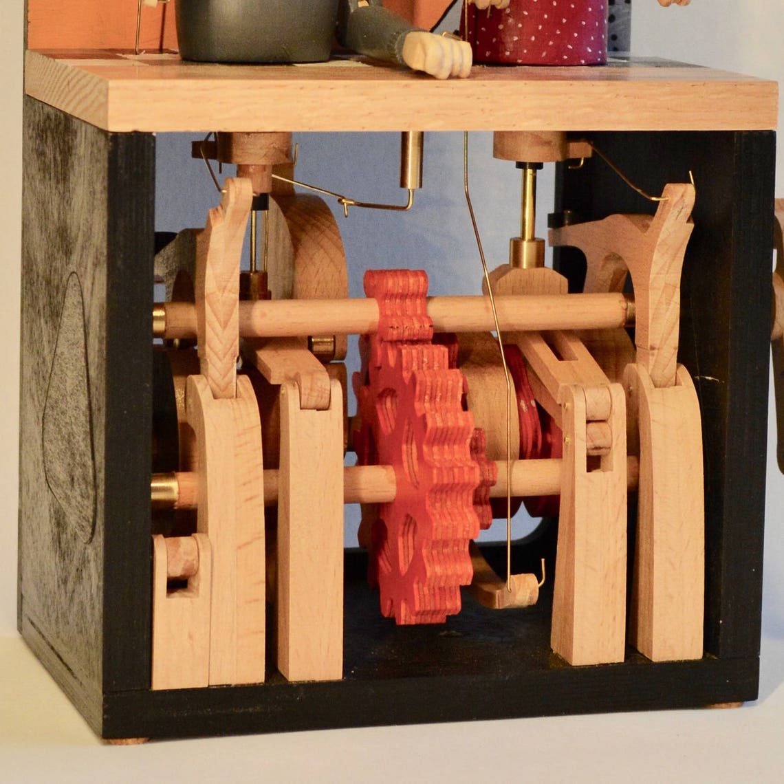 SHY a Wooden Automaton. One of a Collection of Automata. - Etsy