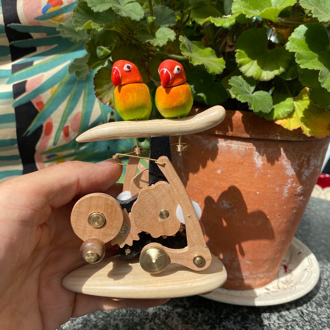 Lovebirds Automaton - Etsy UK