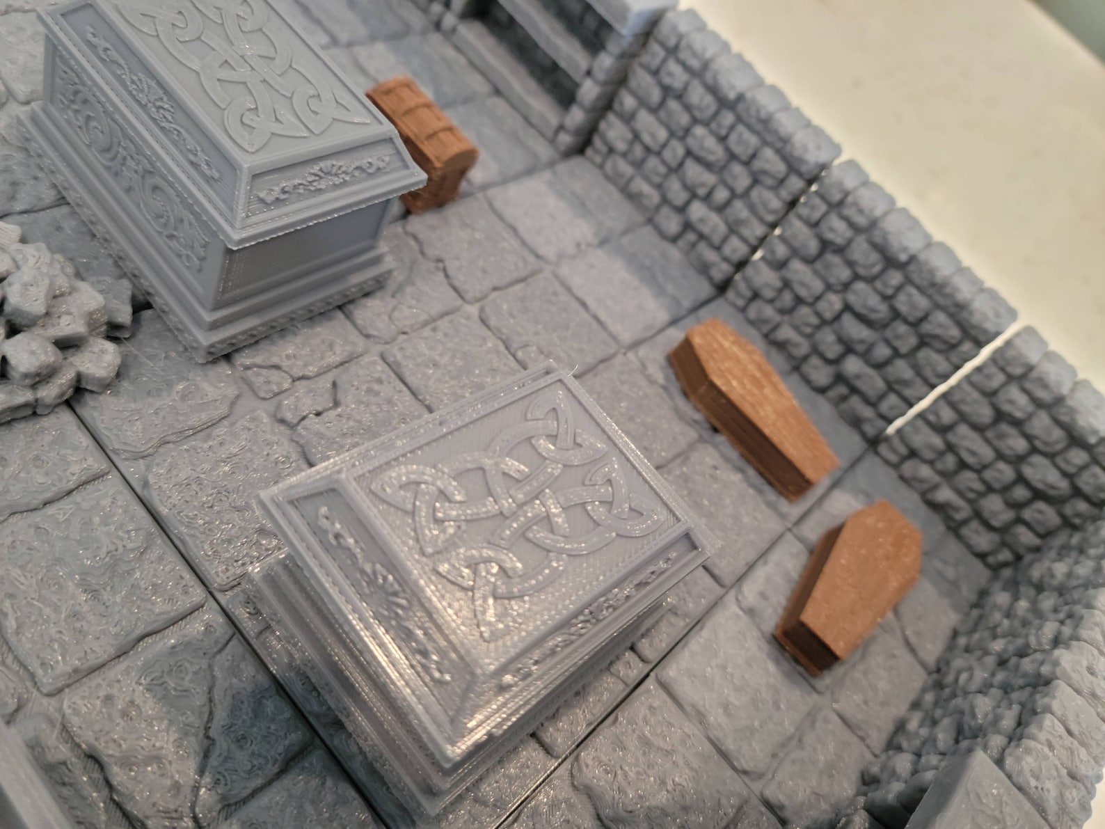 Crypt terrain Set 2 RPG Dungeons and Dragons D&D - Etsy