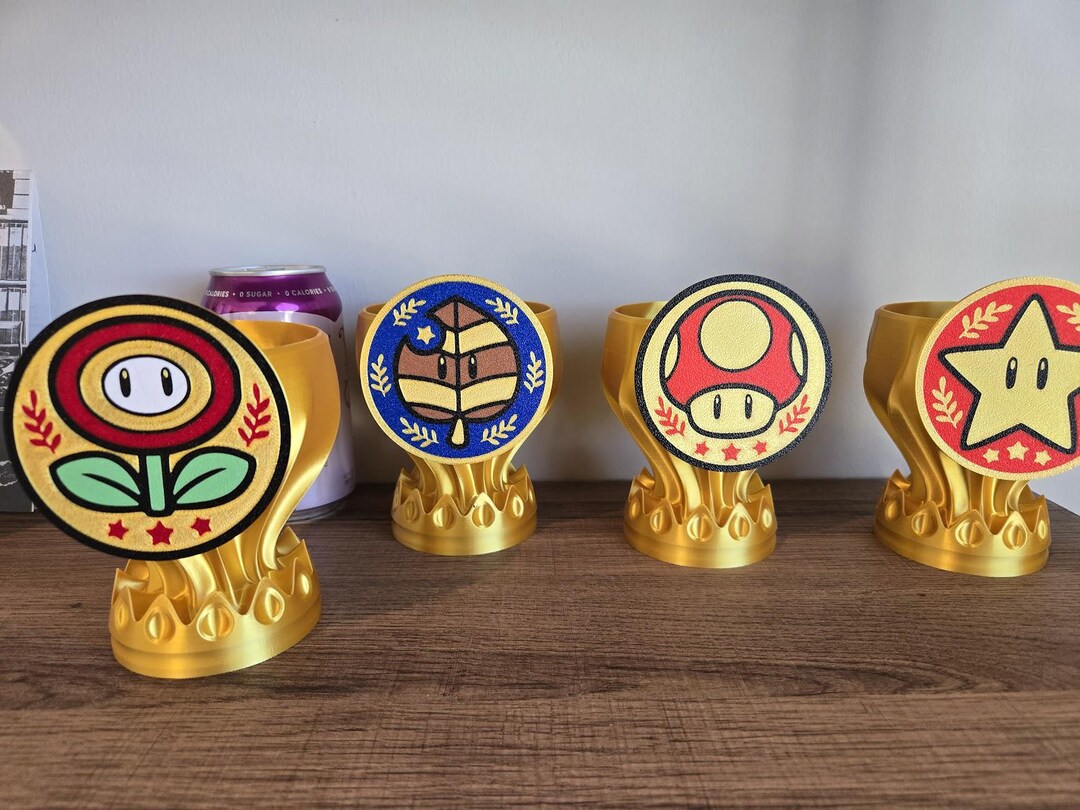 Super Mario Trophies - Etsy