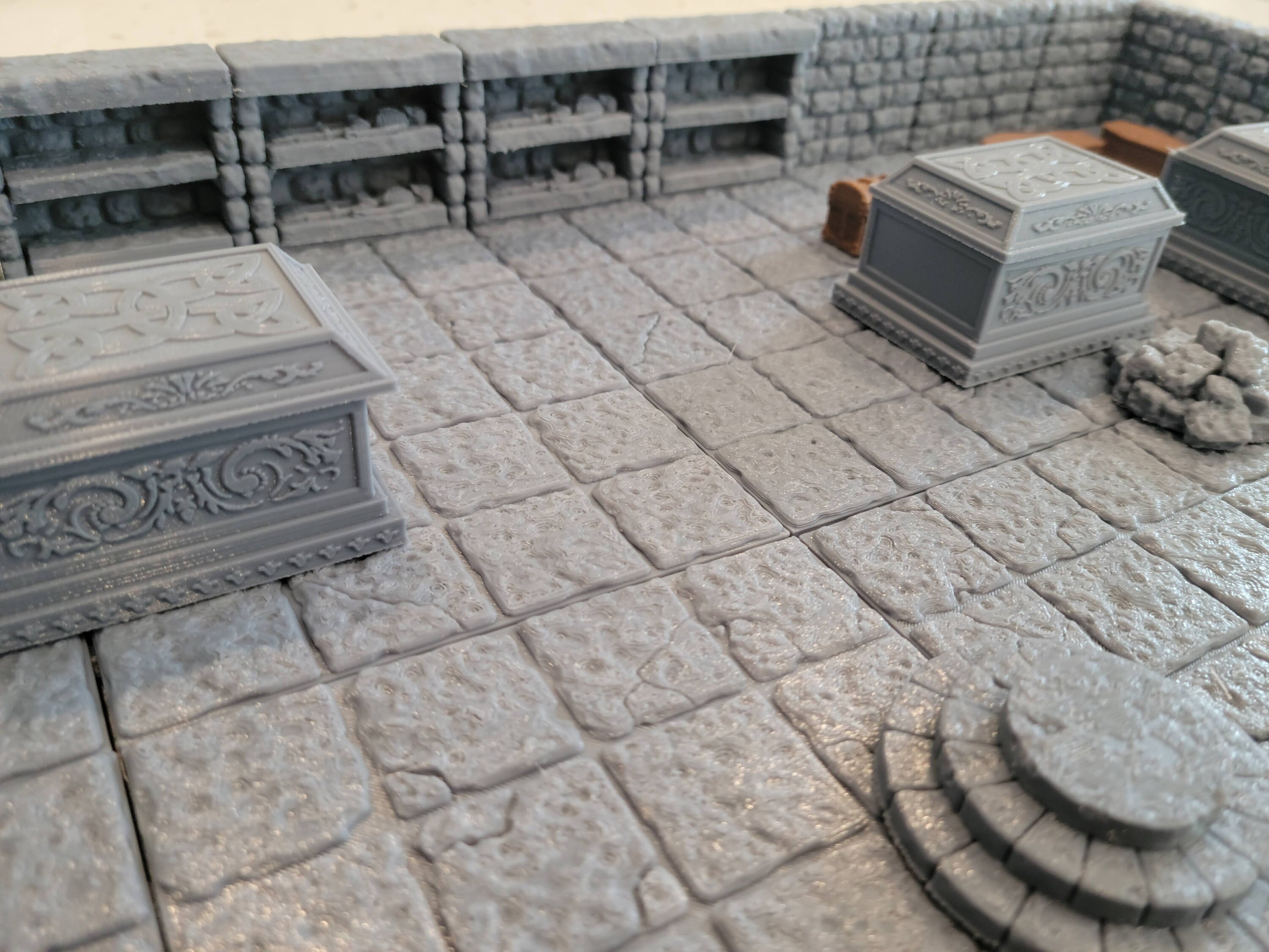 Crypt Terrain Set 2 RPG Dungeons and Dragons D&D | Etsy