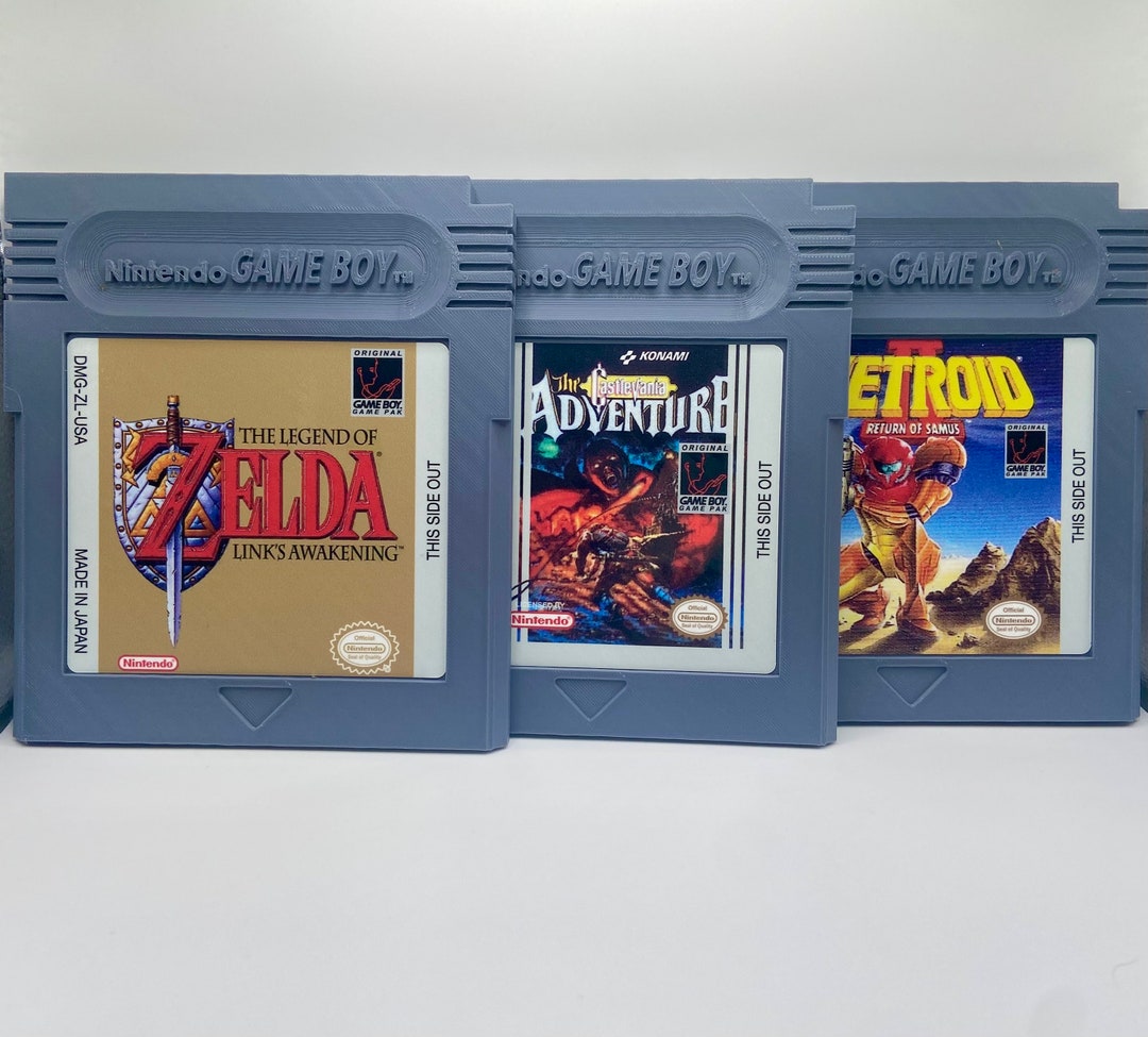 3D Printed Game Boy Cartridge Wall Art Small - Etsy