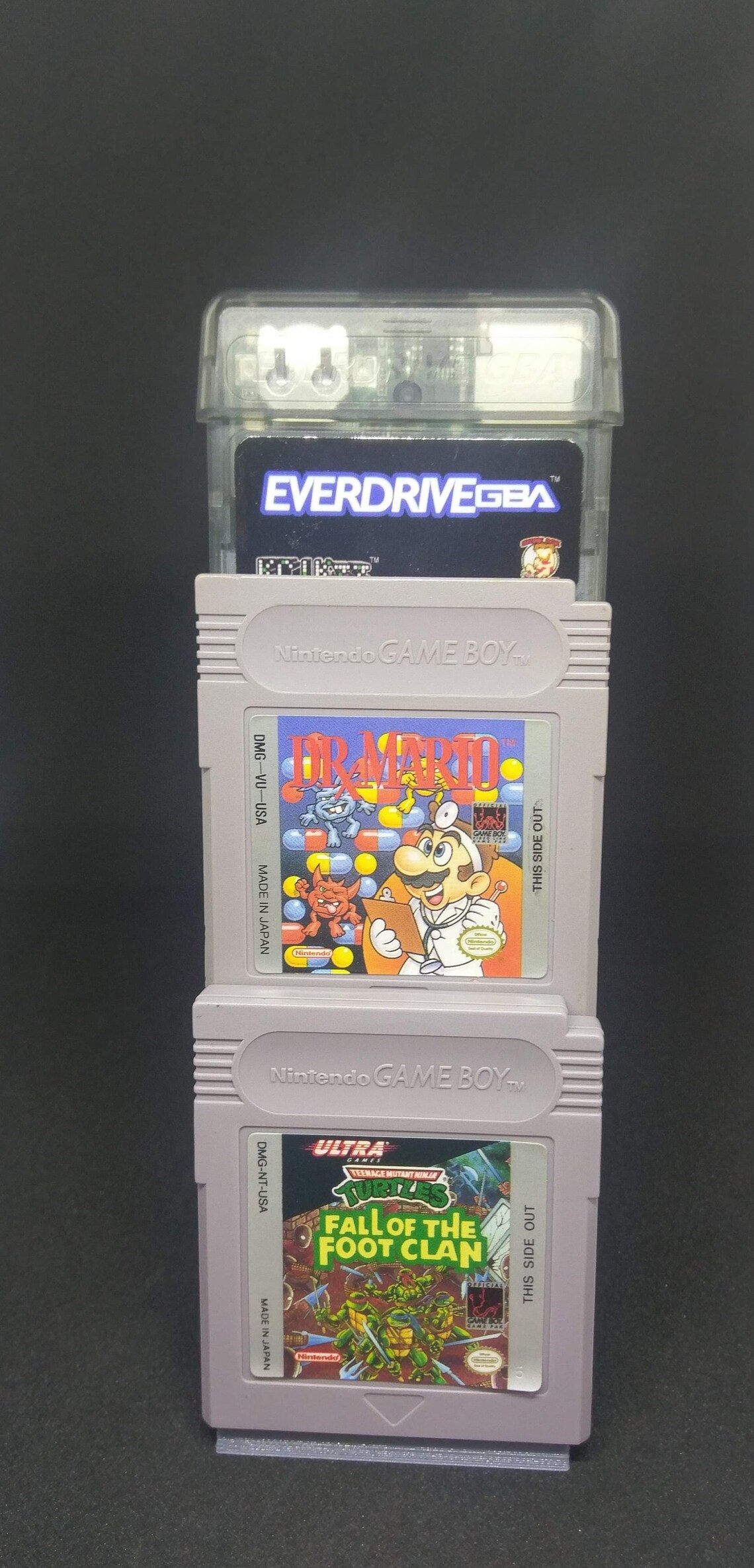 3 Cart Game Boy and Game Boy Color Cart Display Stand Video | Etsy