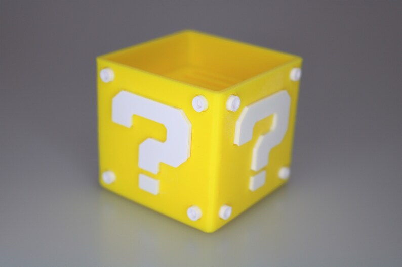 Nintendo Switch or 3DS Question Block Game Case Video Game | Etsy