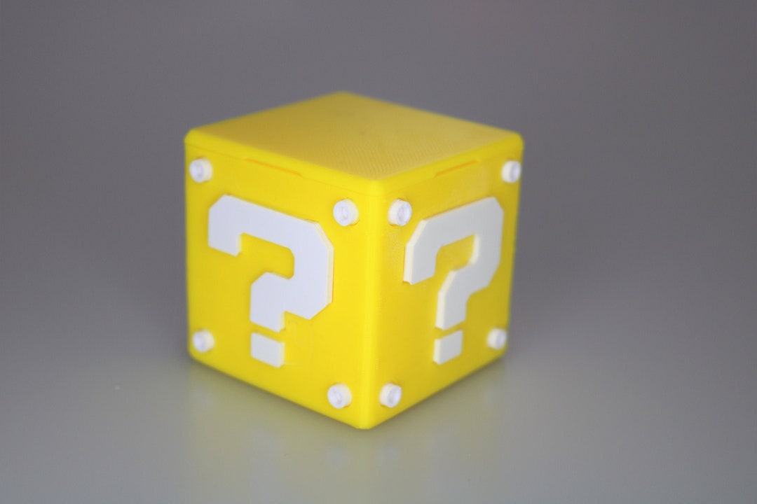 Nintendo Switch or 3DS Question Block Game Case Video Game - Etsy