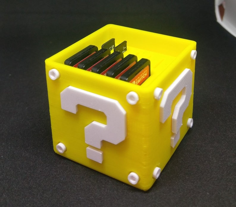 Nintendo Switch or 3DS Question Block Game Case Video Game - Etsy