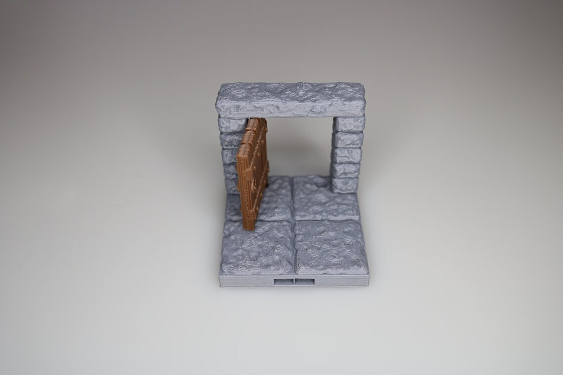 Door Tile RPG Dungeons and Dragons D&D Dragon Lock | Etsy