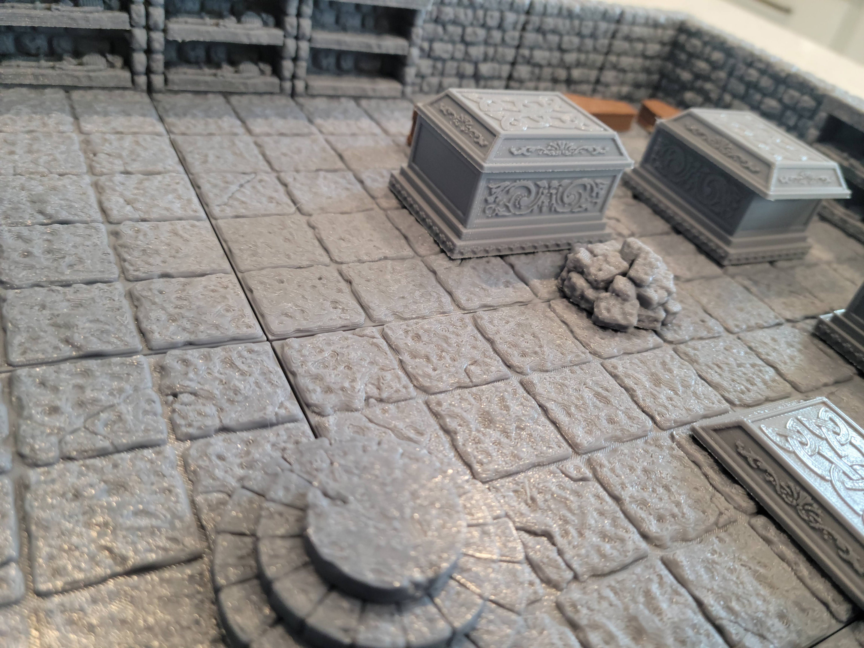 Crypt Terrain Set 2 RPG Dungeons and Dragons D&D | Etsy